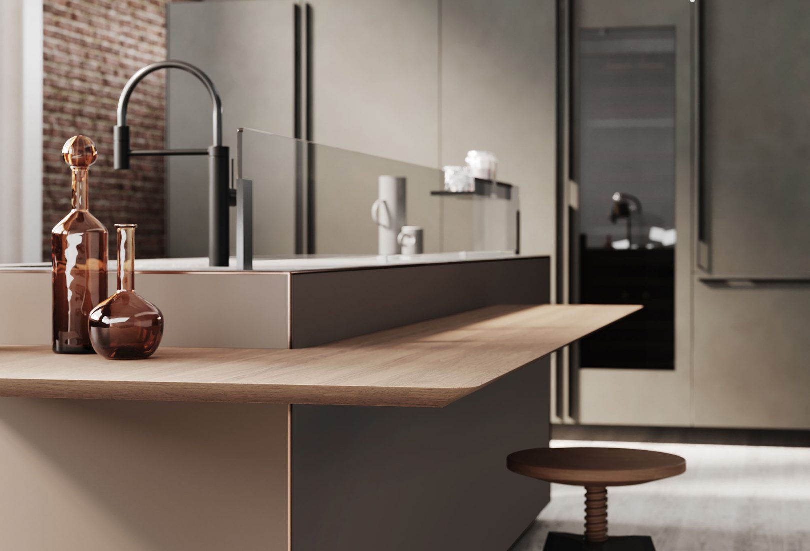 Artematica Soft Outline: an elegant and luxury kitchen