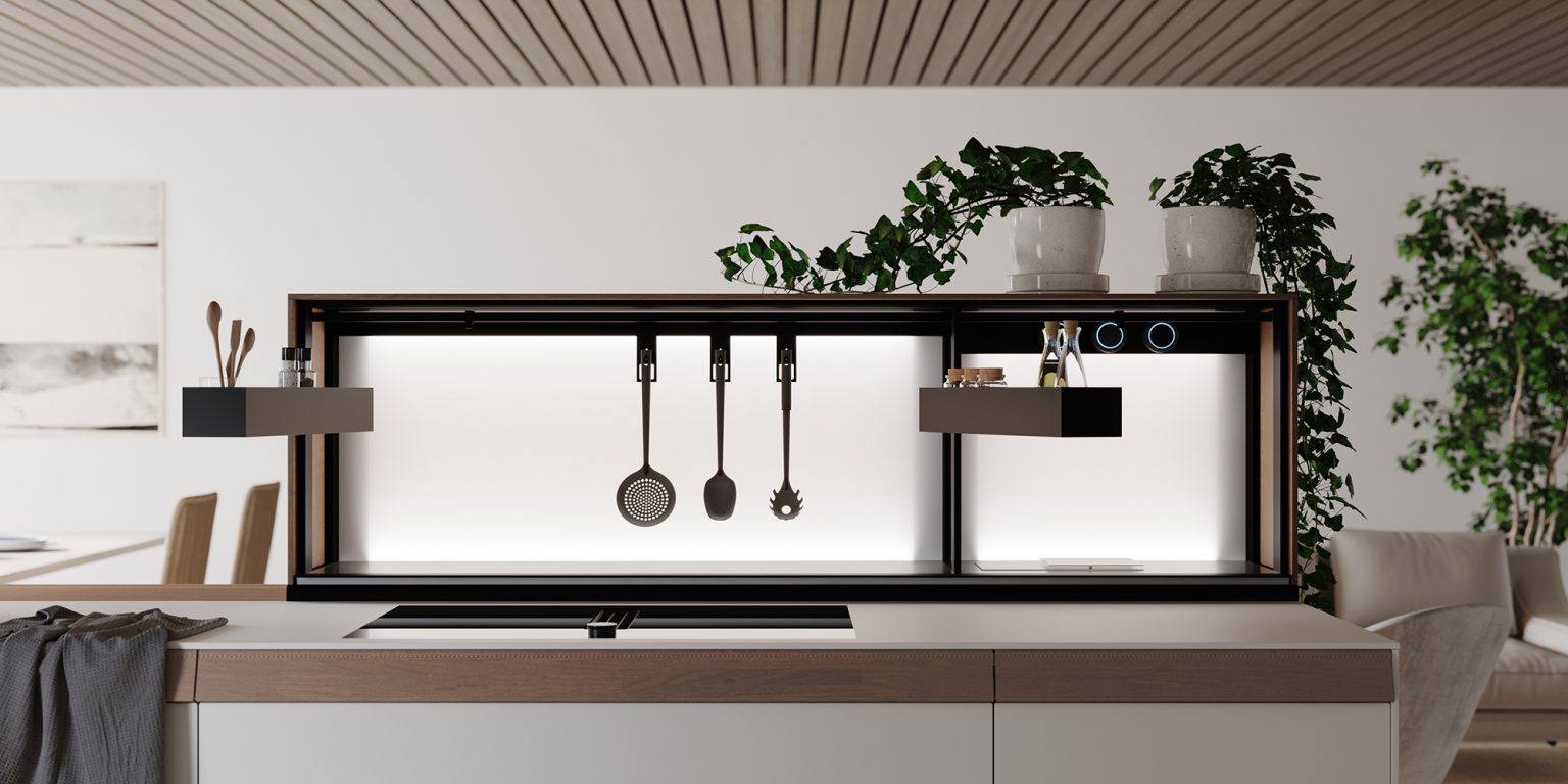 Genius Loci: a modern customised kitchen in a LEED house